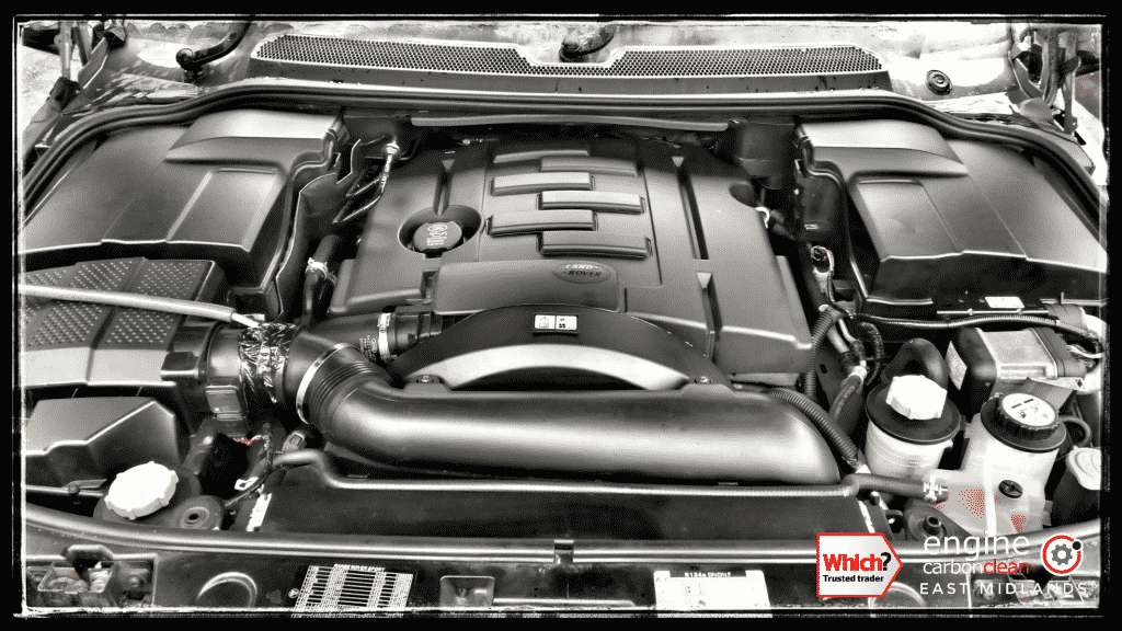 Engine Carbon Clean on a Range Rover Sport 2.7 (2008 - 70,186)