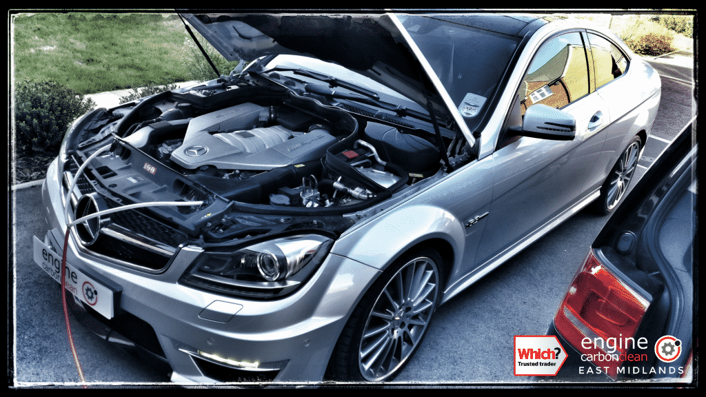 Engine Carbon Clean on a Mercedes C63 AMG (2012 - 29,848 miles)