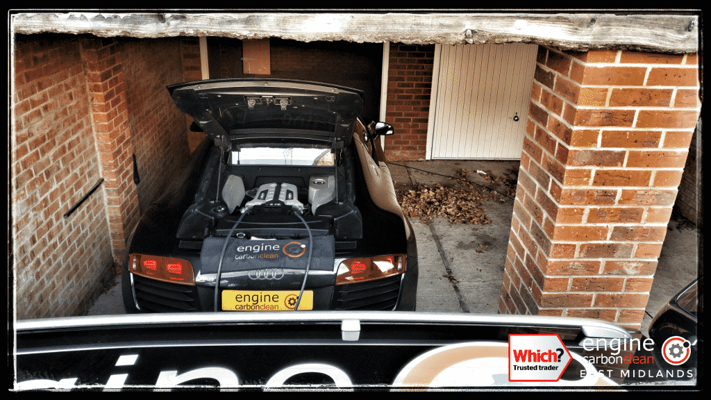 Engine Carbon Clean on an Audi R8 V8 (2008 - 96,555 miles) » F5 Engine ...